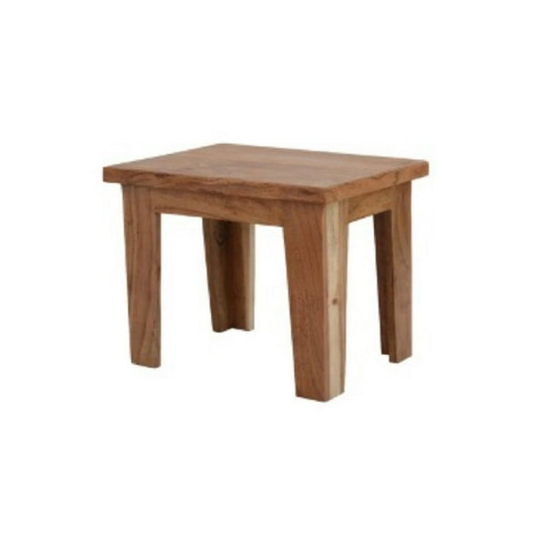 Acacia Wood Foot Stool - Walmart.ca