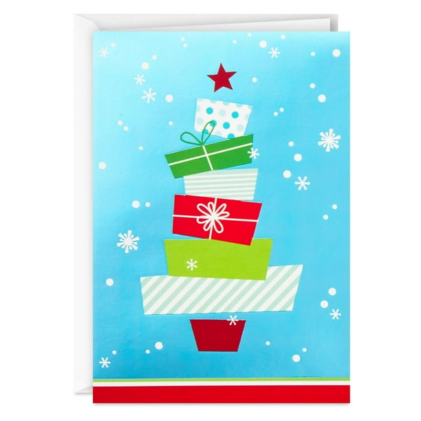 Connections from Hallmark Boxed Christmas Cards (Stack of Presents Tree ...