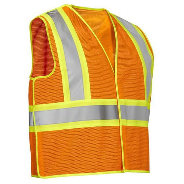 Forcefield Men's Hi Vis Safety Econo 5 Point Tear-Away Vest - Walmart.ca