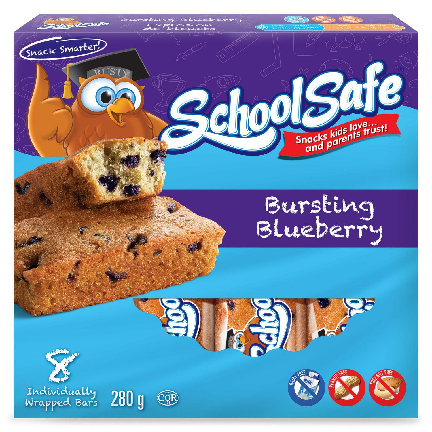 Click here for School Safe Bursting Blueberry Muffin prices