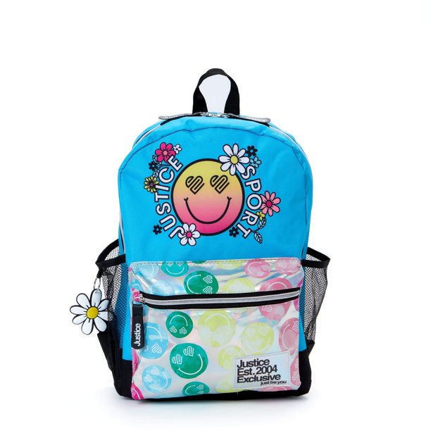 JUSTICE™ GIRLS SMILEY BACKPACK - Walmart.ca