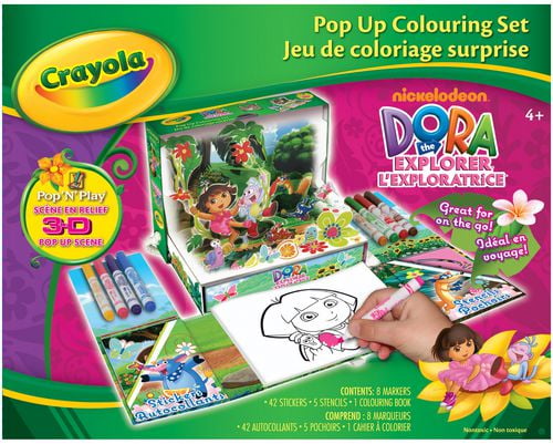 Dora Pop Up Colouring Set | Walmart Canada