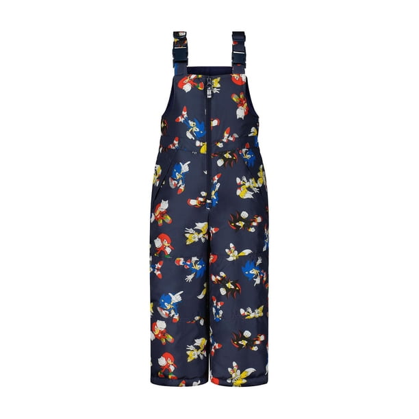 Sonic The Hedgehog Kids' Printed Bib Snow Pants - Walmart.ca
