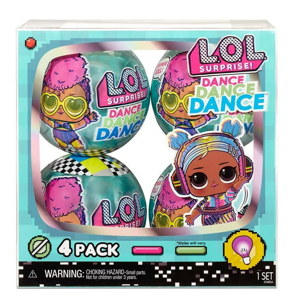 LOL Surprise Dance Dance Dance Dolls 4pk - Walmart.ca