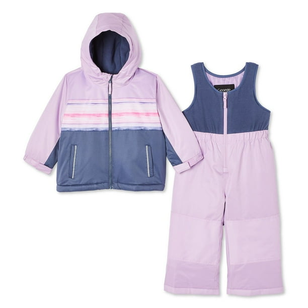 George Toddler Girls' Snow Suit 2-Piece Set - Walmart.ca