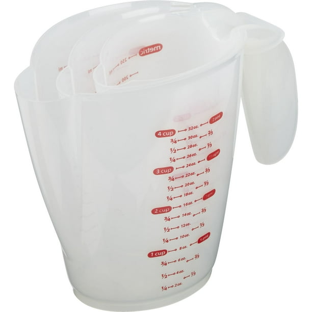 Main Stays 3 Piece Measuring Cup Set, Measuring Cup Set - Walmart.ca