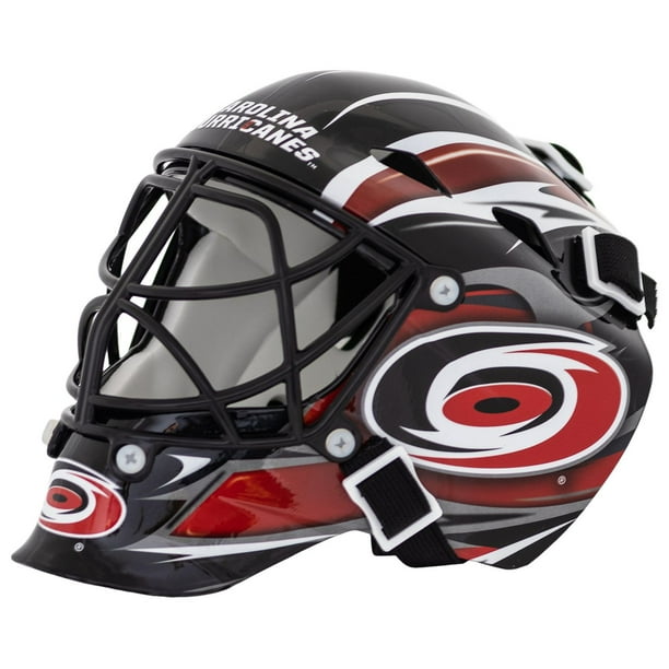 Franklin Sports Hurricanes NHL Team Logo Mini Hockey Goalie Mask with ...