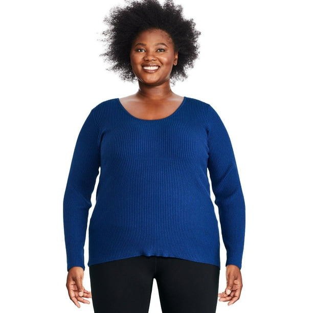 George Women's Plus Criss-Cross Back Sweater, Sizes 1X-4X - Walmart.ca