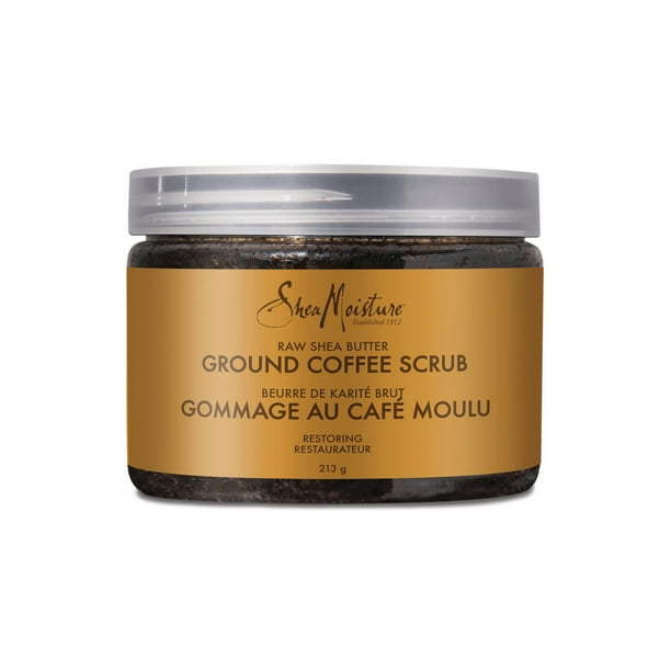 Shea Moisture Raw Shea Butter Ground Coffee Scrub - Walmart.ca