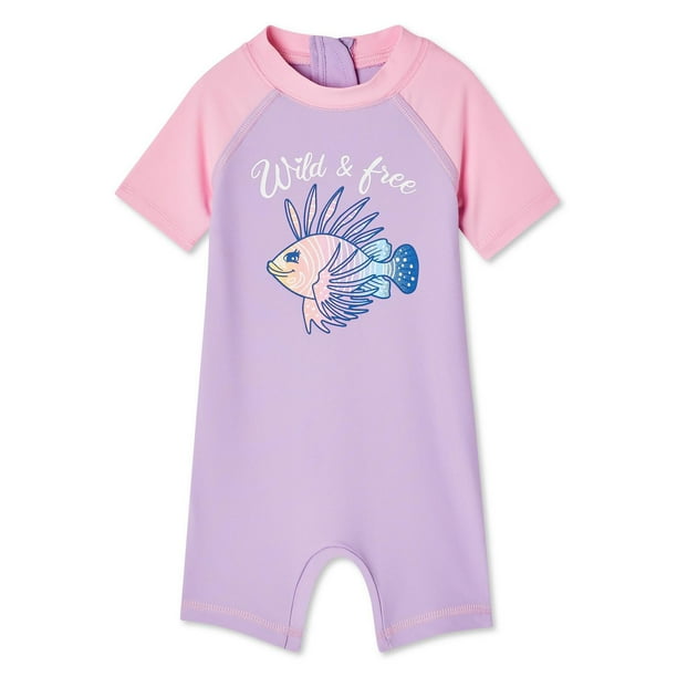 George Baby Girls' Rash Guard 1-Piece - Walmart.ca