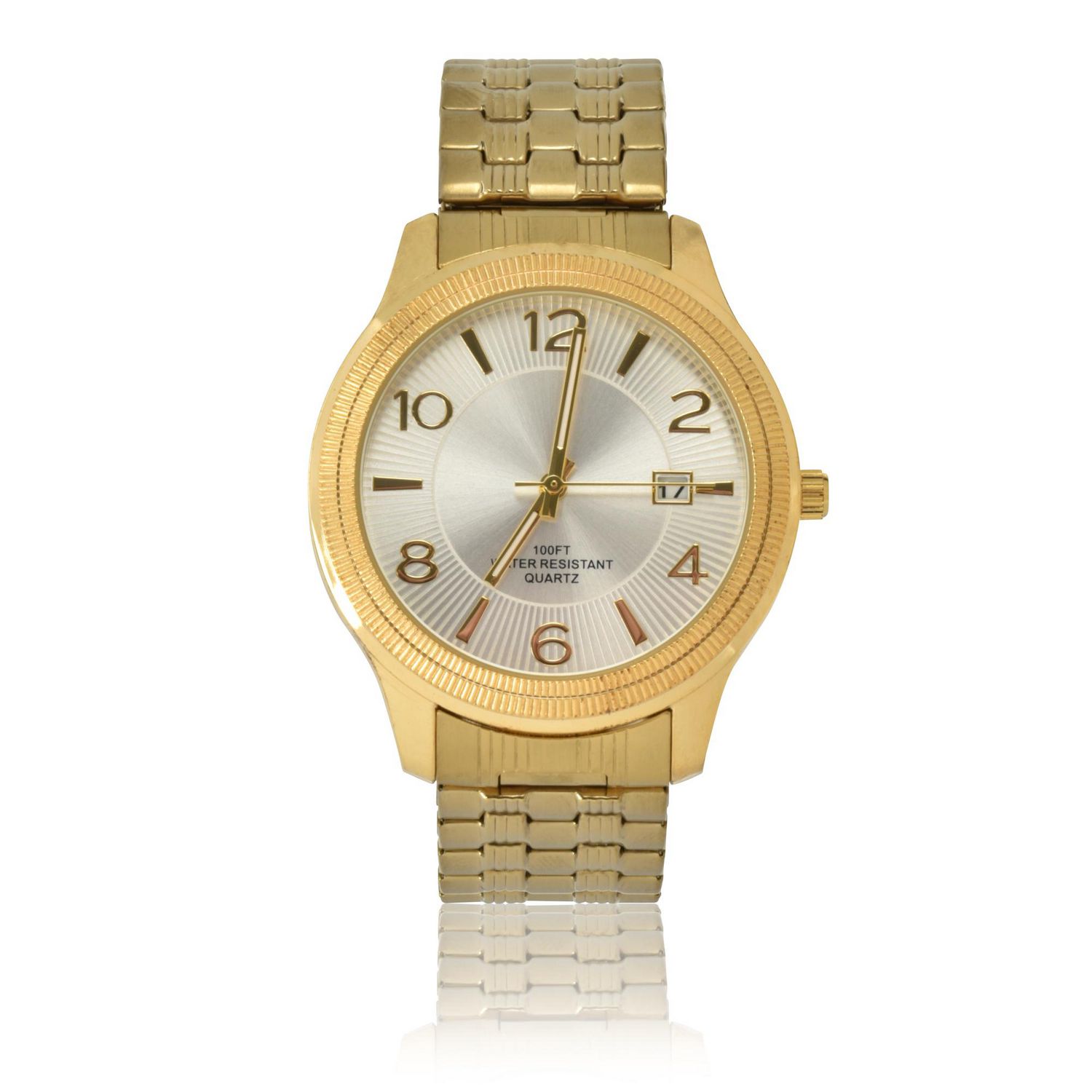 Click here for George Classics Mens Goldtone Expansion Watch One... prices