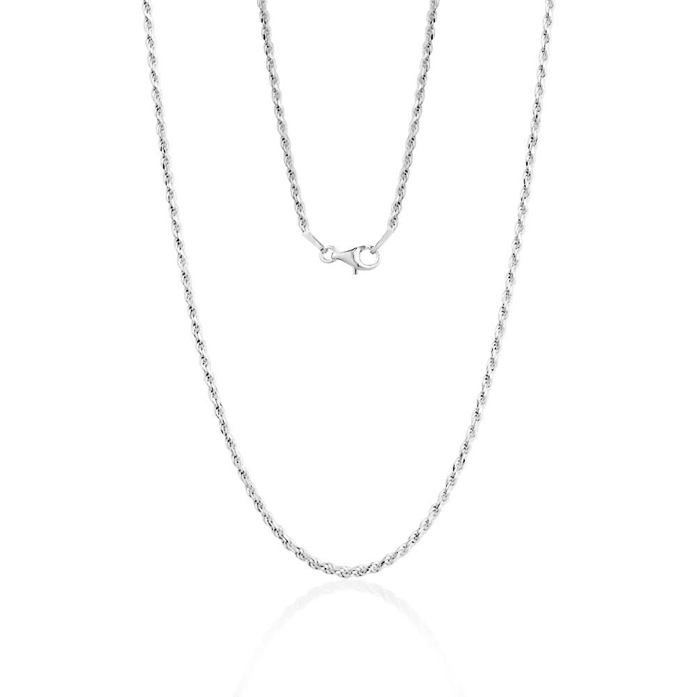 Click here for Luxury Designs 16 Unisex Sterling Silver Rope Chai... prices