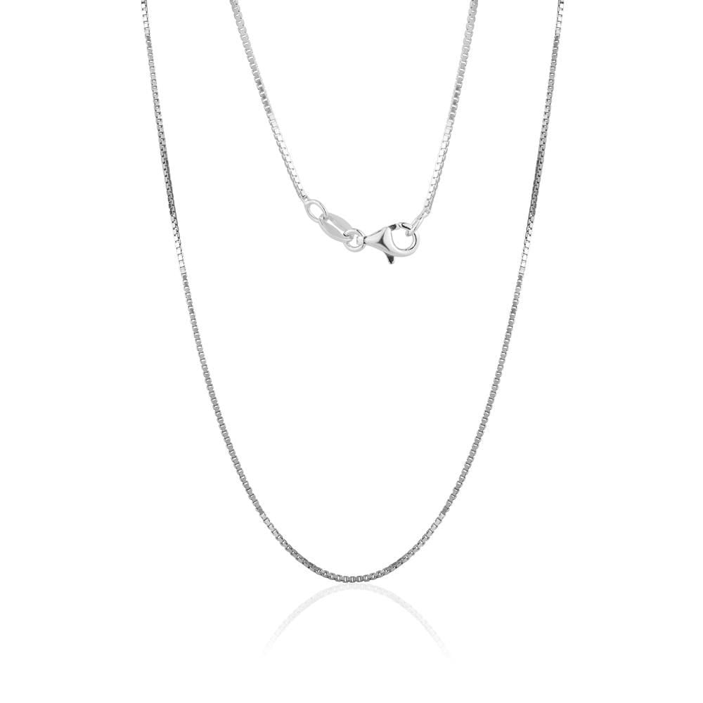 Click here for Luxury Designs 18 Unisex Sterling Silver Box Link... prices