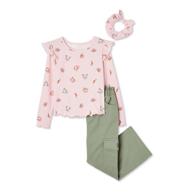 Btween Toddler Girls' Cargo 3-Piece Set, Sizes 2T-5T - Walmart.ca