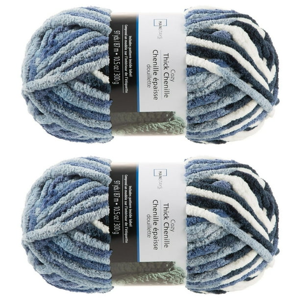 MAINSTAYS 2 PACK BLUE BREEZE THICK YARN - Walmart.ca