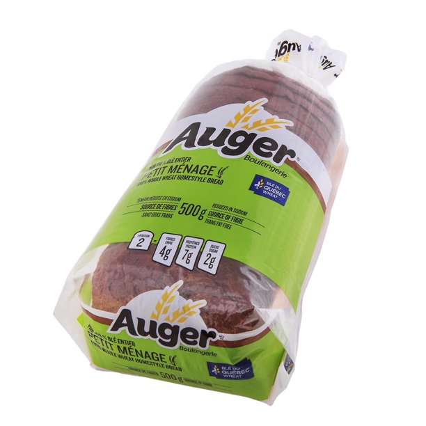 Auger Whole Wheat Small Homestyle Bread - Walmart.ca