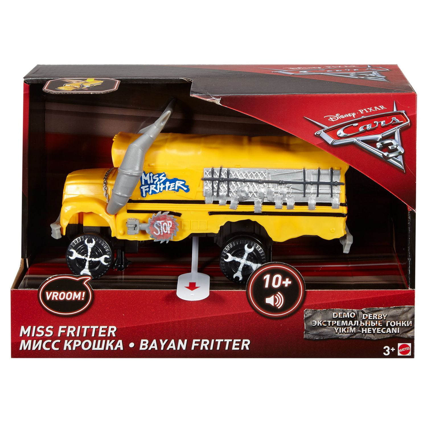 Disney/Pixar Cars 3 HERO Lights & Sounds Miss Fritter | Walmart Canada