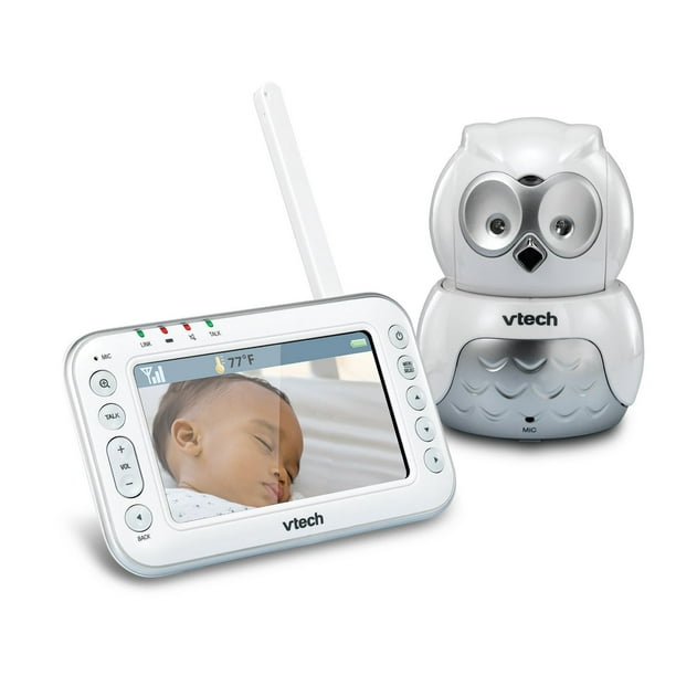 VTech Safe&Sound® VM344 Expandable Digital Video Baby Monitor with Pan ...