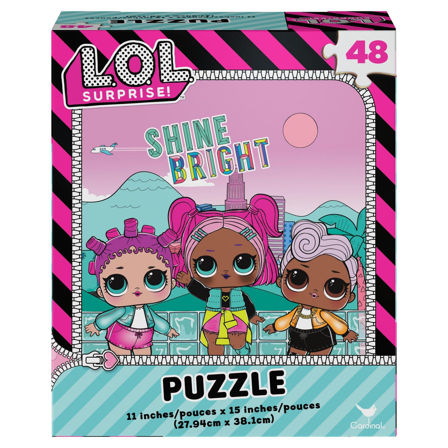 L.O.L. Surprise! 48-Piece Jigsaw Puzzle for Families and Kids Ages 4 ...