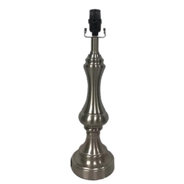 Brushed Nickle Base with USB, Lamp Base - Walmart.ca