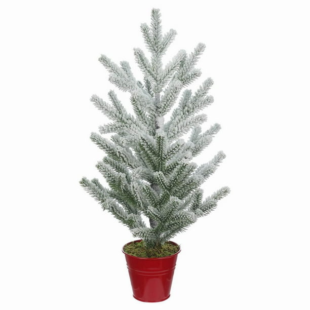 Christmas Mini Potted Tree, 18“ Evergreen Potted Tree - Walmart.ca