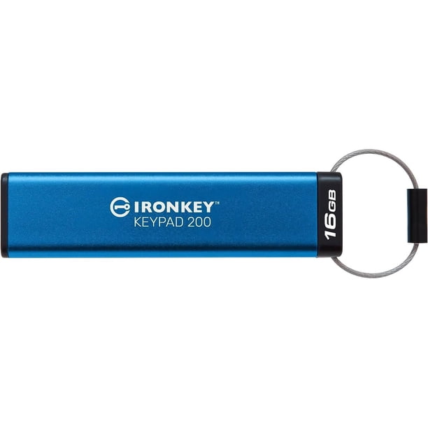 Kingston Ironkey Keypad 200 16GB Encrypted USB | Alphanumeric Keypad ...