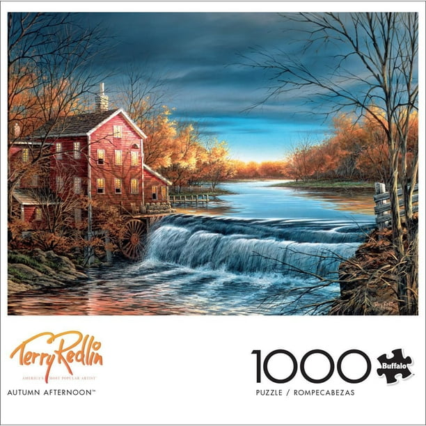Buffalo Games - Terry Redlin - Autumn Afternoon - 1000 Piece Jigsaw ...