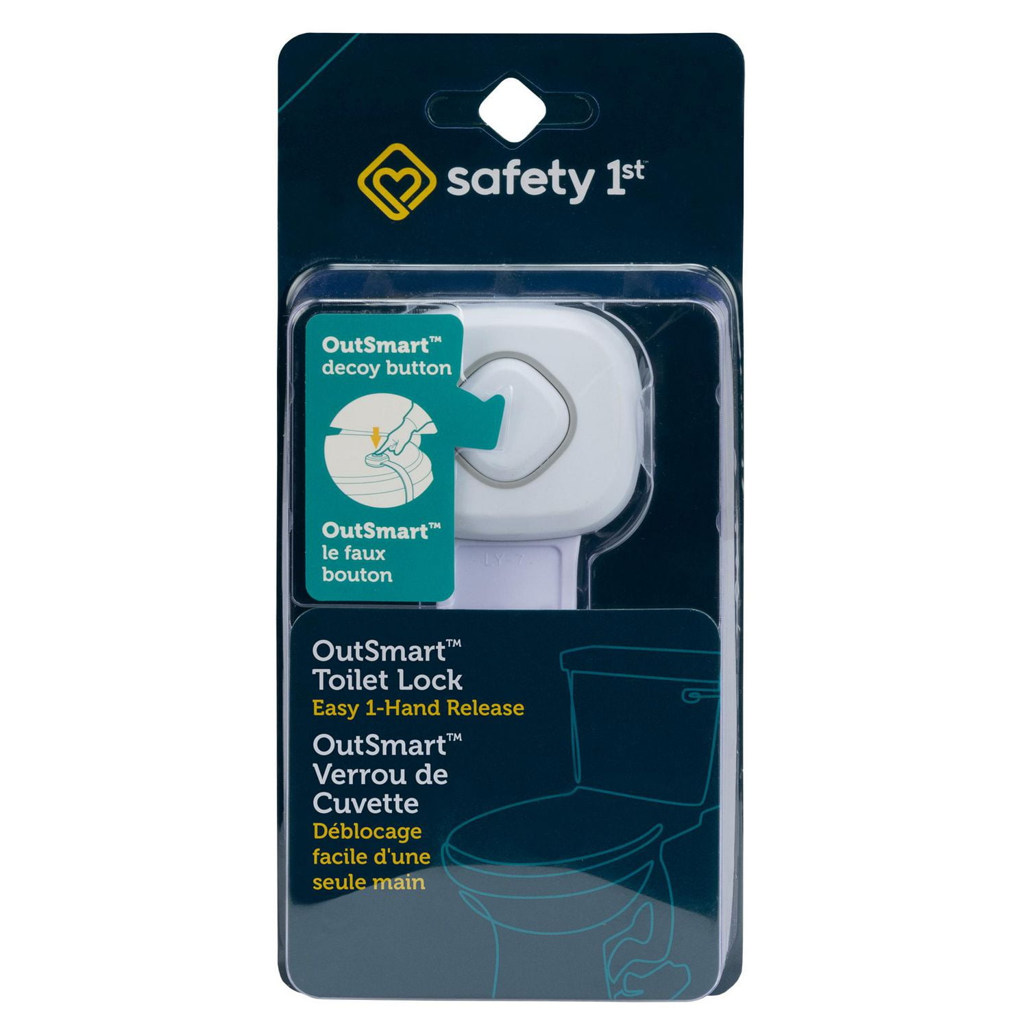 Safety 1st Outsmart™ Toilet Lock, Baby & Child Proofing - Walmart.ca