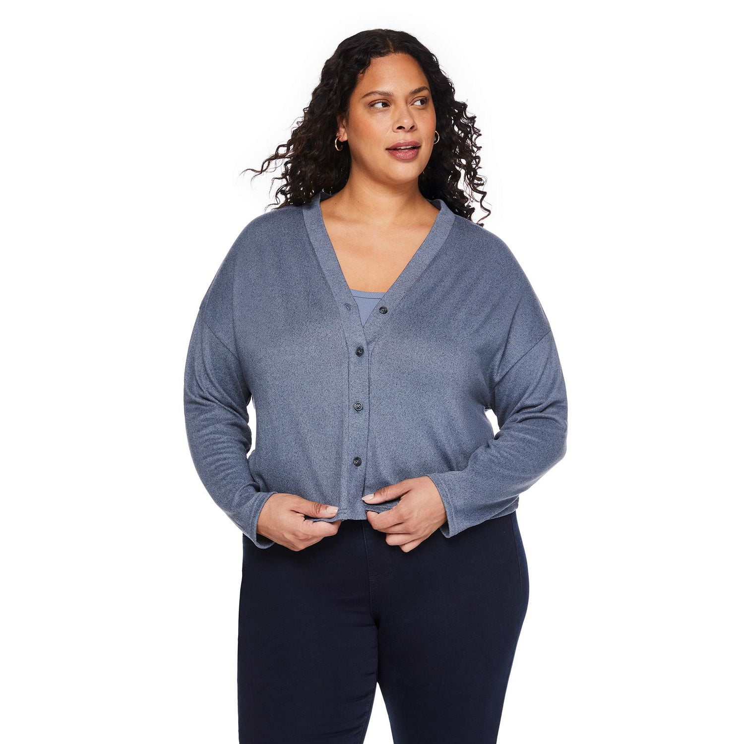 Click here for George Womens Plus Hacci Cardigan 3x prices