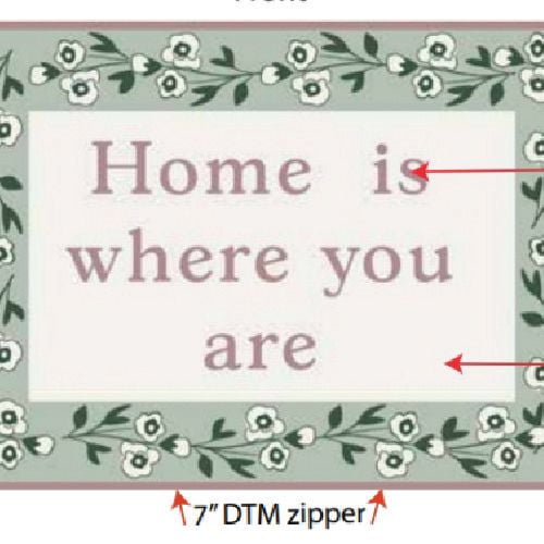 Click here for Beautiful Sage Green Sentiment Needlepoint Lumbar... prices