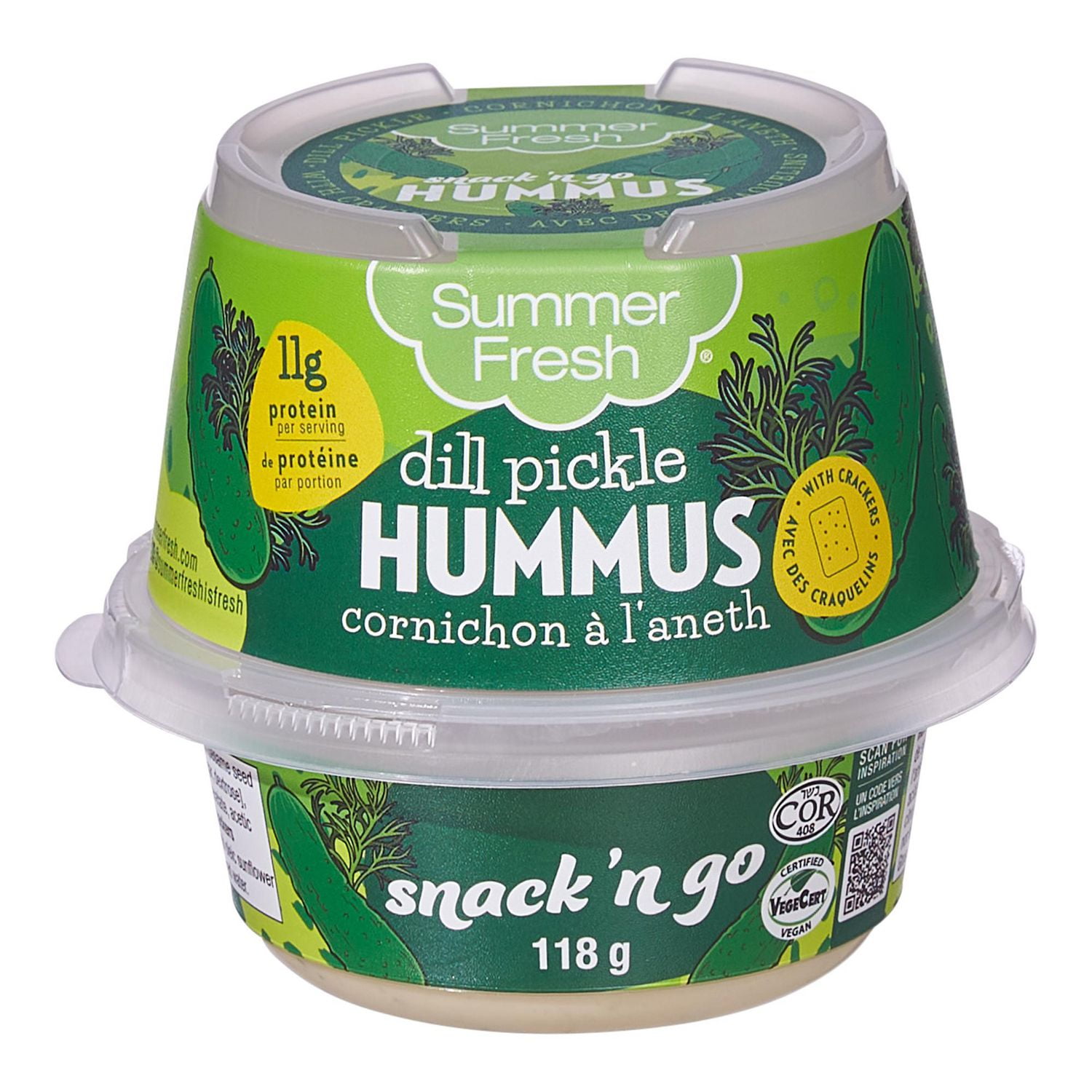 Click here for Summer Fresh Snack n Go Dill Pickle Hummus With Cr... prices