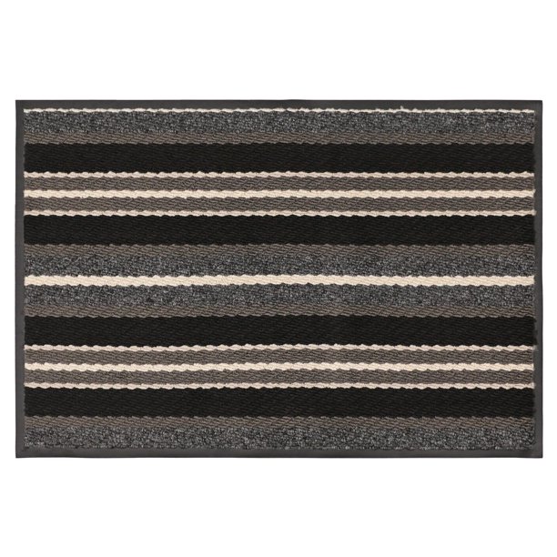 2x3' Discovery Grey Vinyl-backed Floormat, Discovery Grey Vinyl-backed ...