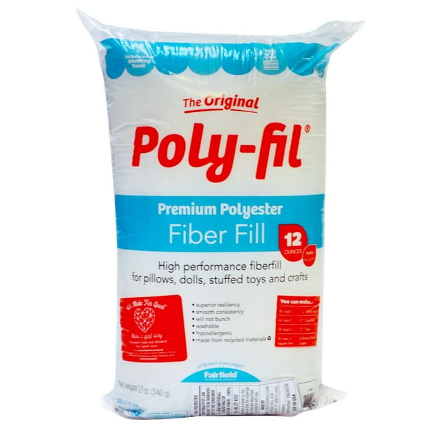 FAIRFIELD Poly-Fil® Premium Fiber Fill - 340 g (12 oz.) - Walmart.ca