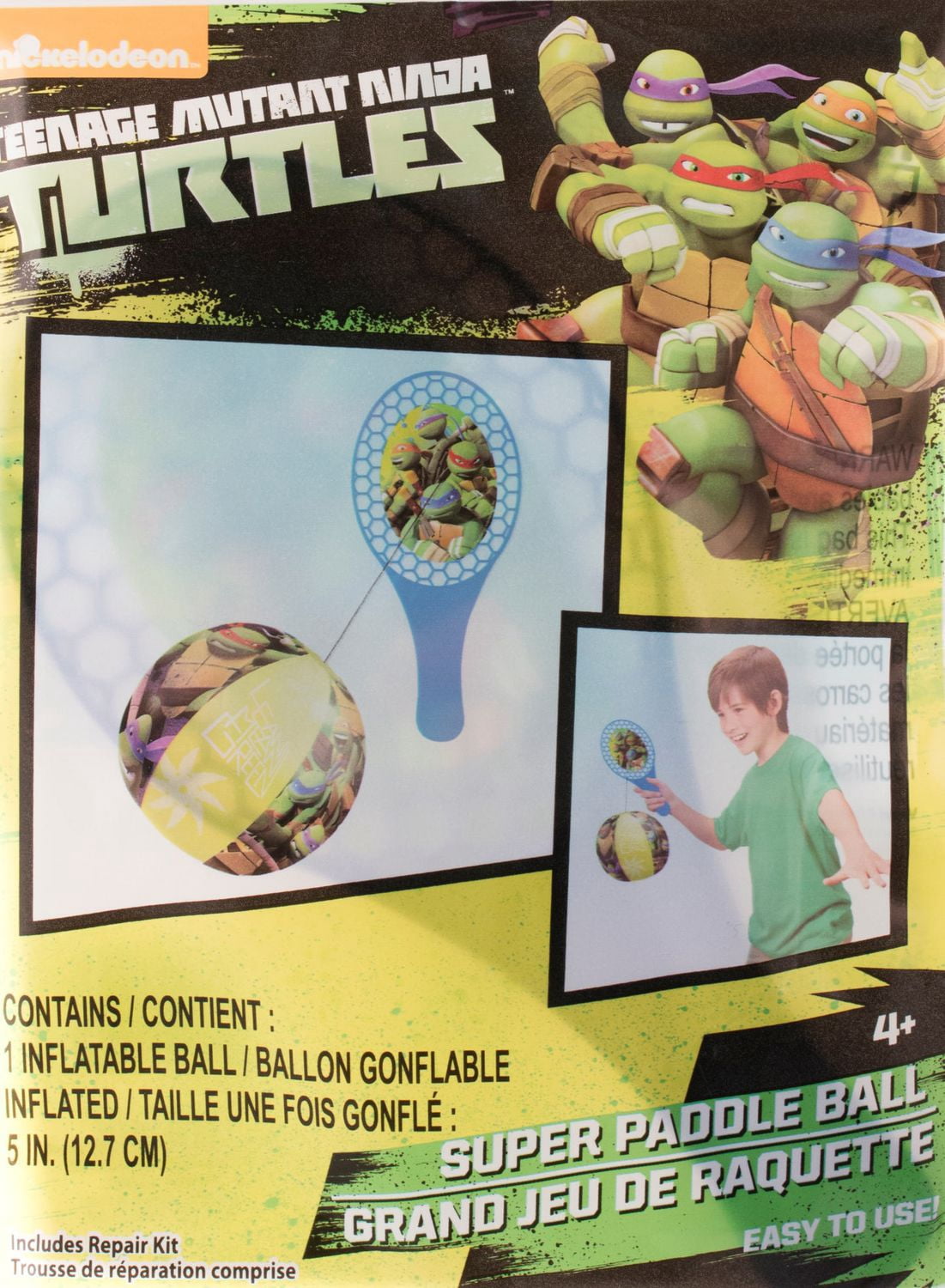 Teenage Mutant Ninja Turtles Deluxe Paddle Ball | Walmart Canada