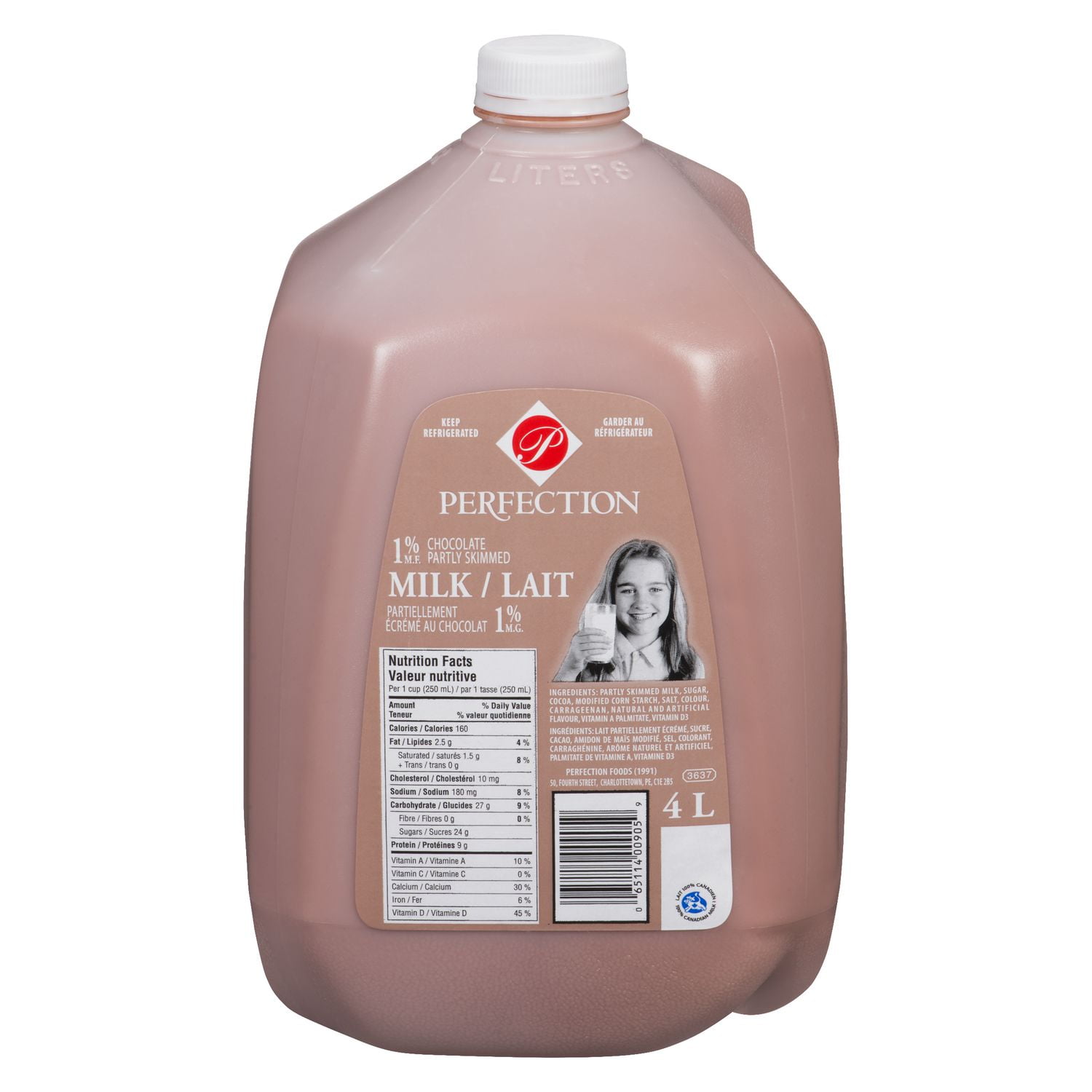 Perfection 1% Chocolate Milk | Walmart Canada