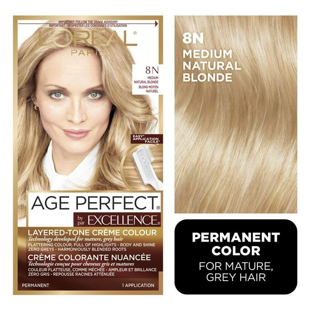 L'Oréal Paris Excellence Age Perfect Haircolour, 1 Pack, 1 Pack ...
