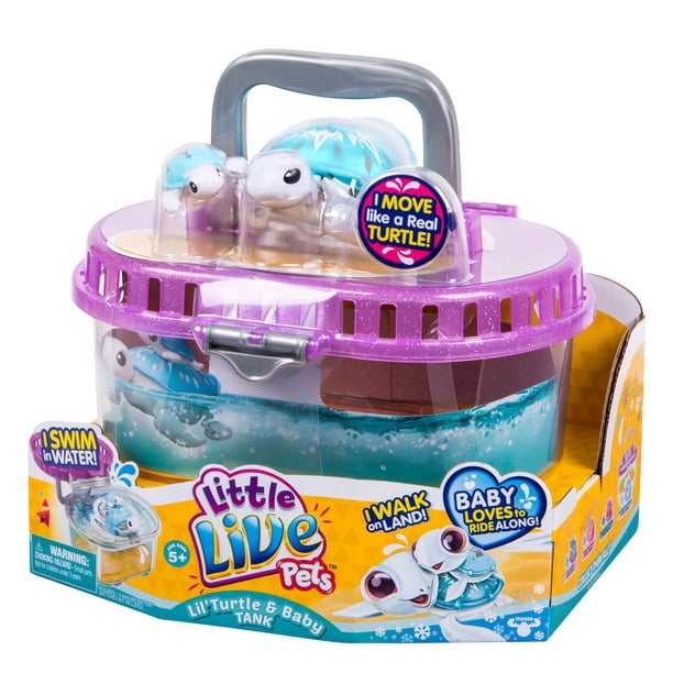 Little Live Pets Lil' Turtle And Baby Tank - Walmart.ca