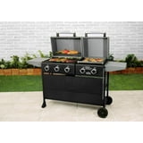 EXPERT GRILL 5-Burner Gas / Griddle Combo Grill, Black, GGC2452WA-C ...
