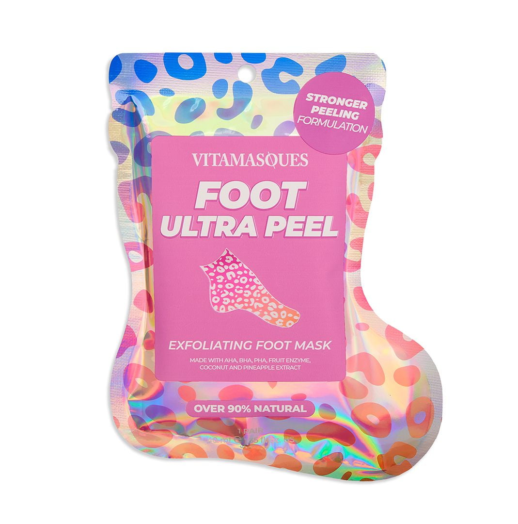 Ultra Peel Exfoliating Foot Mask, with Coconut & Pineapple Extract ...