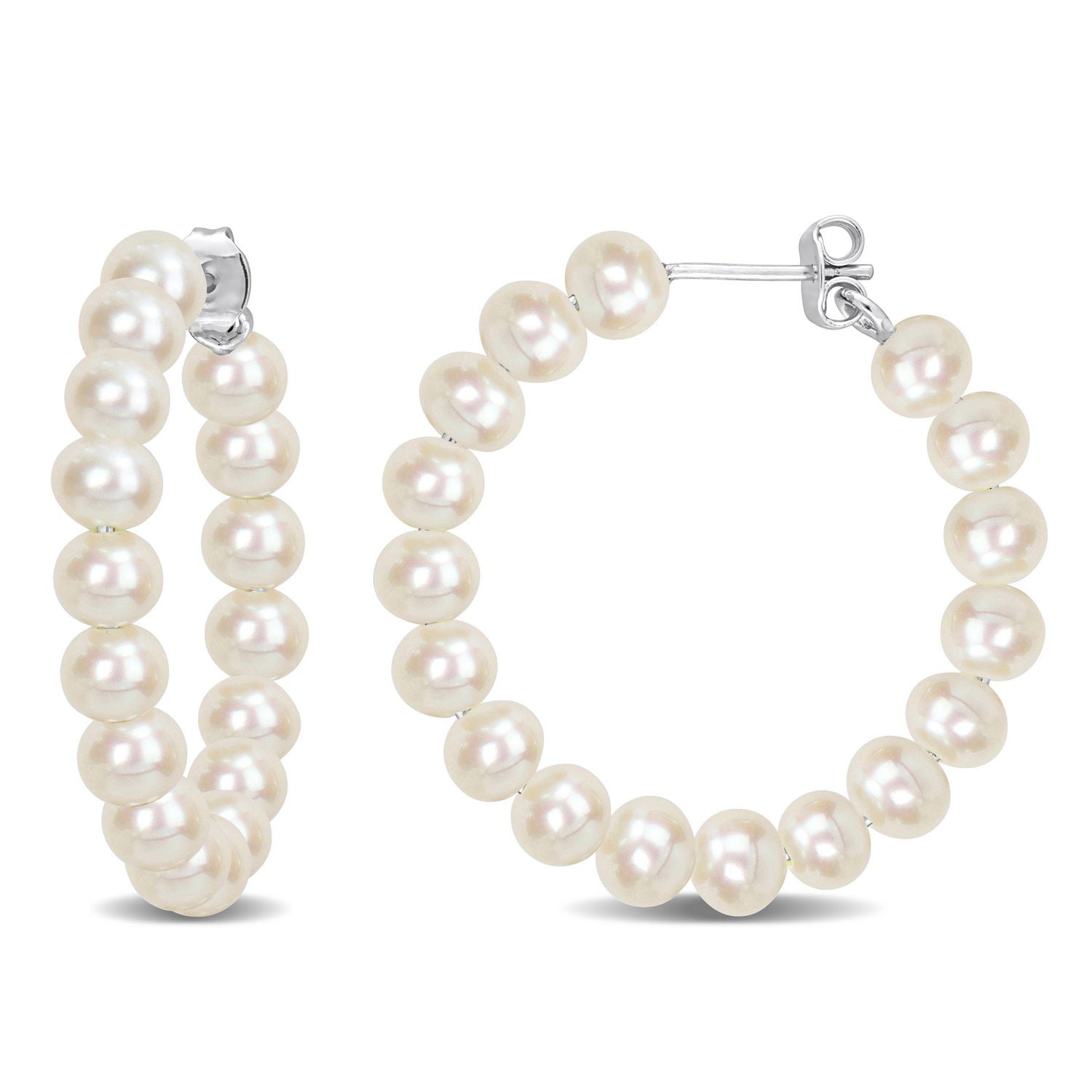 Click here for Miabella Cultured Freshwater Pearl Sterling Silver... prices