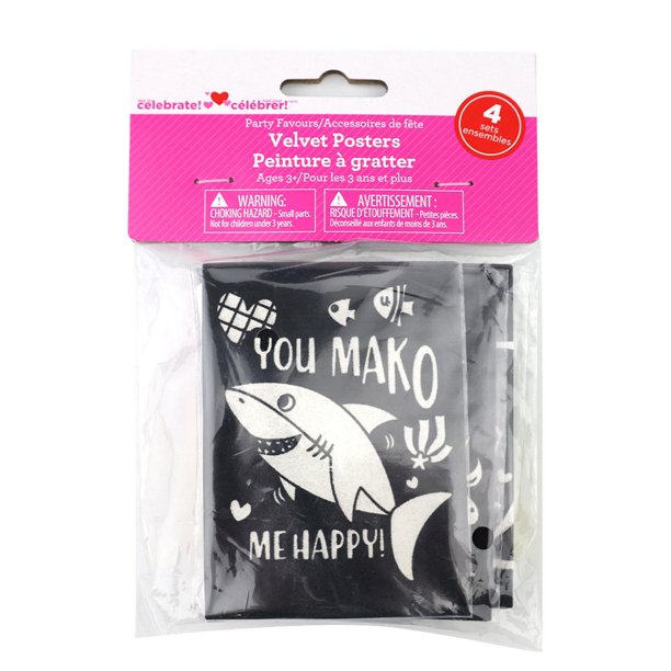 4 VELVET POSTERS - Walmart.ca