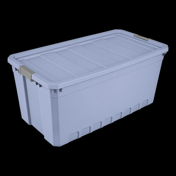 Sterilite 189L Stacker Tote-Blue - Walmart.ca