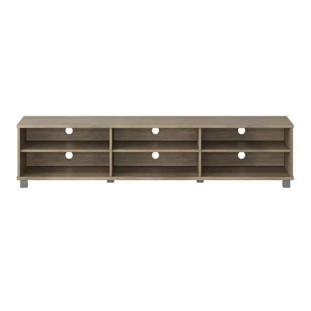 CorLiving Hollywood Modern TV Stand with Open Adjustable Shelves for ...