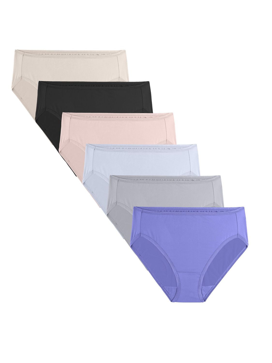 Click here for Fruit Of The Loom Ladies Microfiber Hi-Cut  Assort... prices