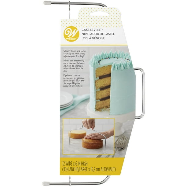 Wilton Cake Leveler for 10-Inch Cakes, Adjustable height max 2 in ...