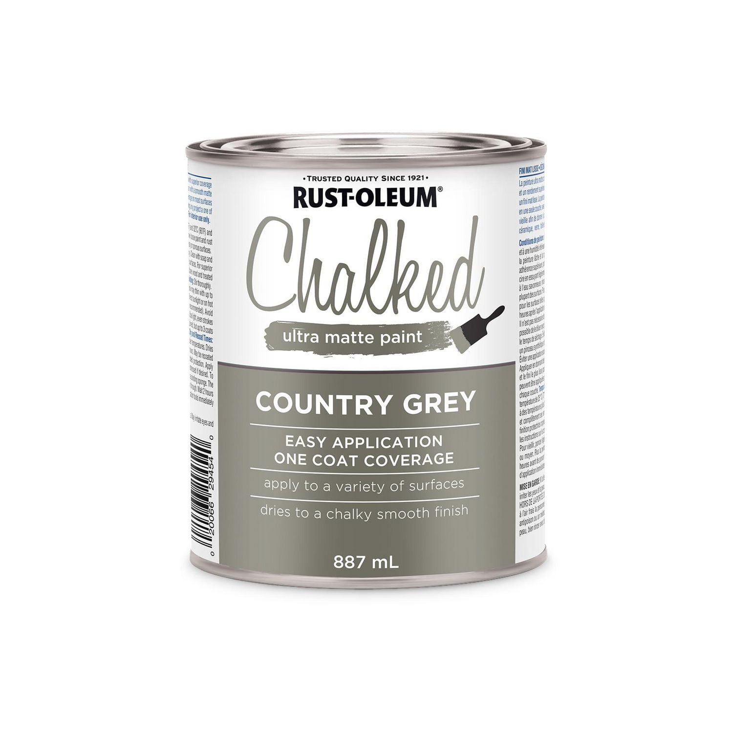 Rust-Oleum Specialty Universal County Gray Chalked Ultra Matte Paint ...