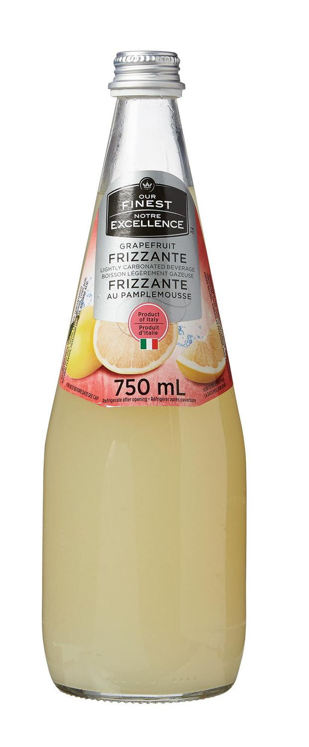 Our Finest Grapefruit Frizzante Lightly Carbonated Beverage | Walmart ...