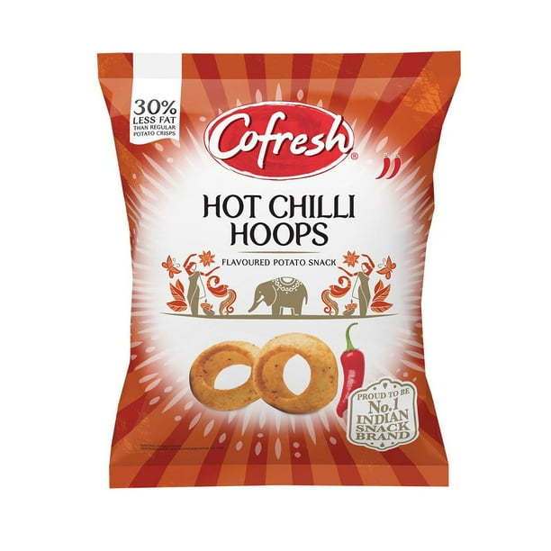 Cofresh Hot Chilli Potato Hoops, Hot Chilli Potato Hoops - Walmart.ca