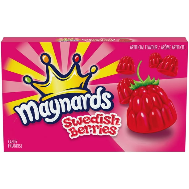 Maynards, Swedish Berries Candy, Gummy Candy, Candy Box, 100 g - Walmart.ca