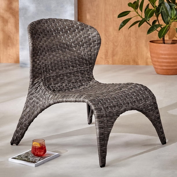 HOMETRENDS Tala Patio Stacking Chair - Grey - Walmart.ca